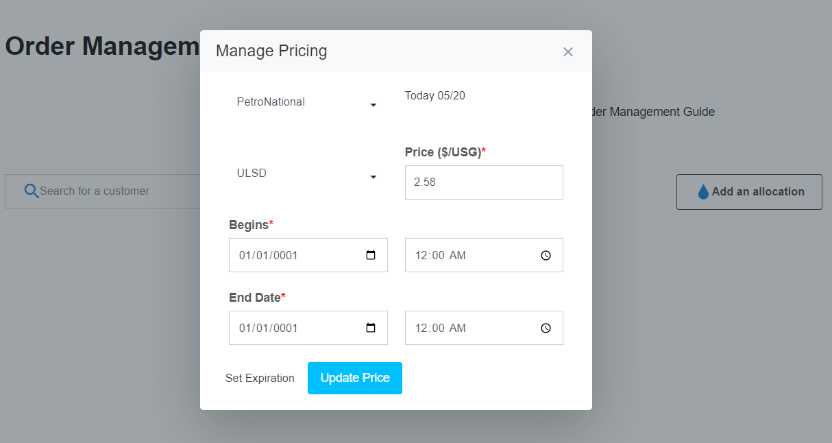 How do I create pricing? – Dearman Systems